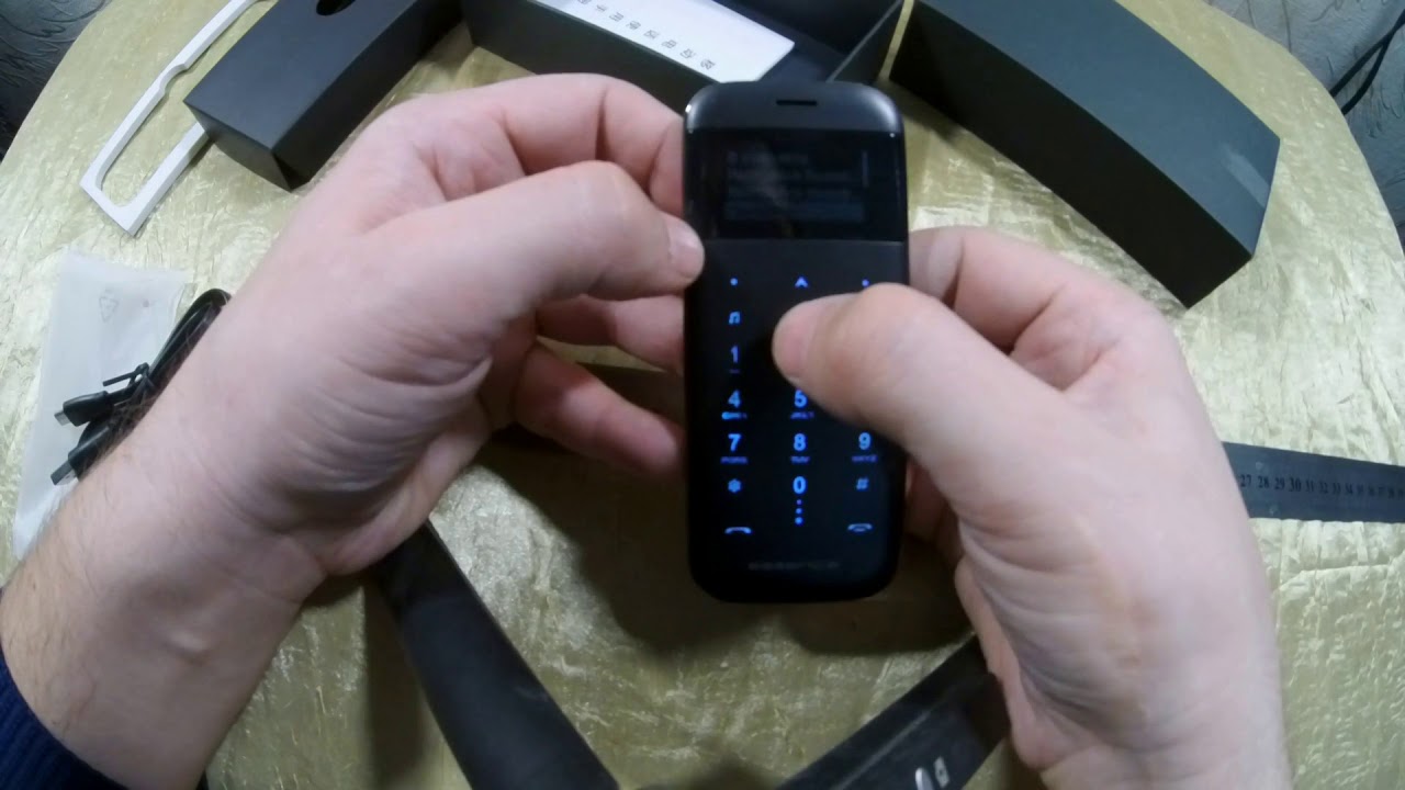 Anica T6 - нанотелефон для пасмурного дня Аnica T6 - mini phone for a ...