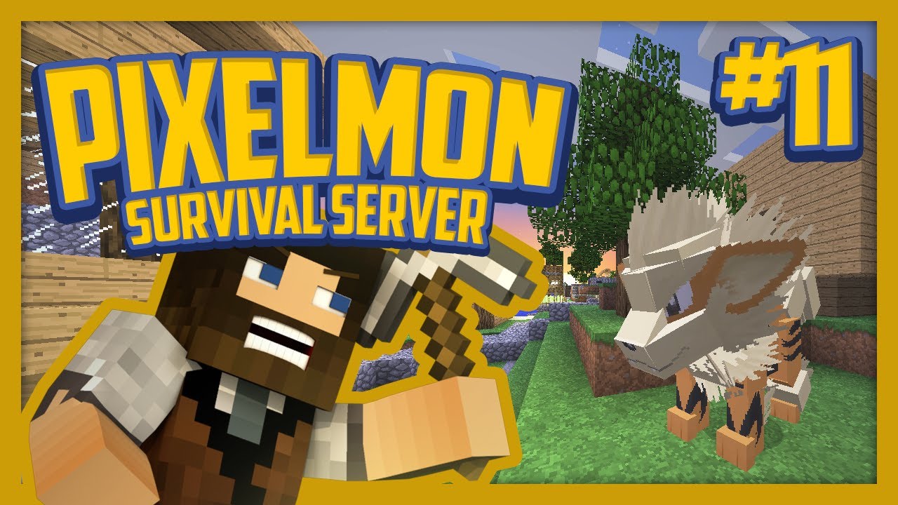 Pixelmon Survival Server (Minecraft Pokemon Mod) Lets Play Ep.11 ...