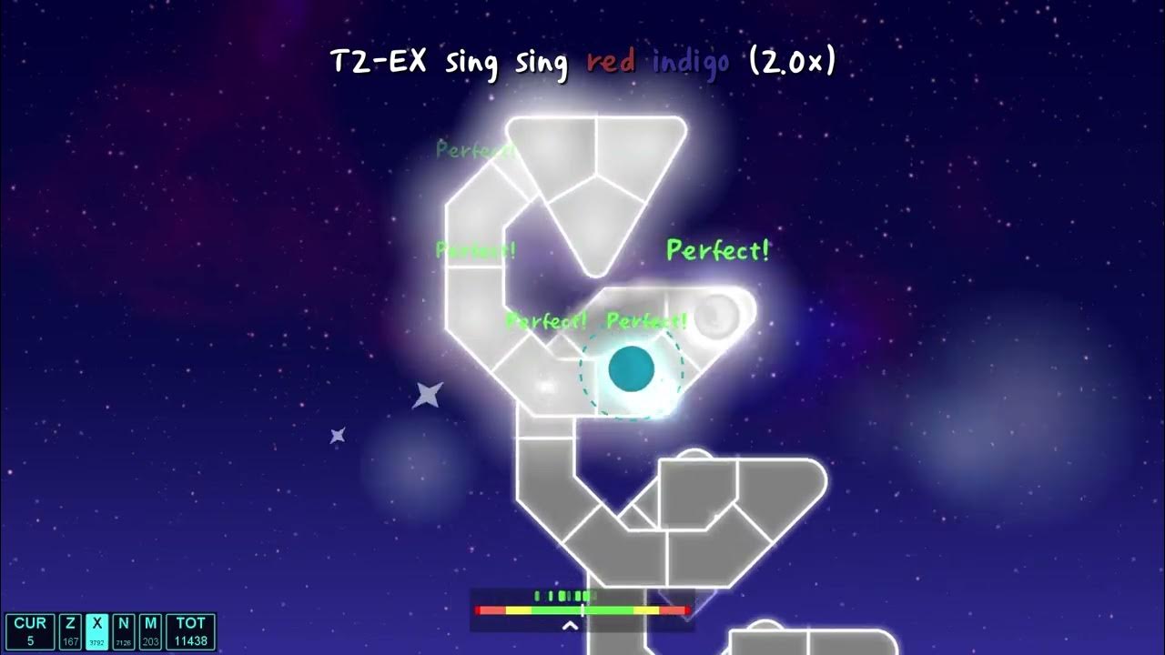 T2-EX: sing sing red indigo [2.0x Speed] | ADOFAI Neo Cosmos - YouTube