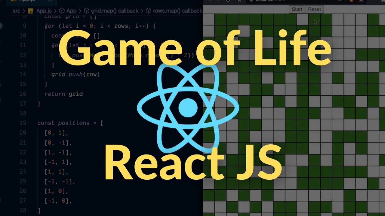 Building The Game Of Life In React Js Youtube