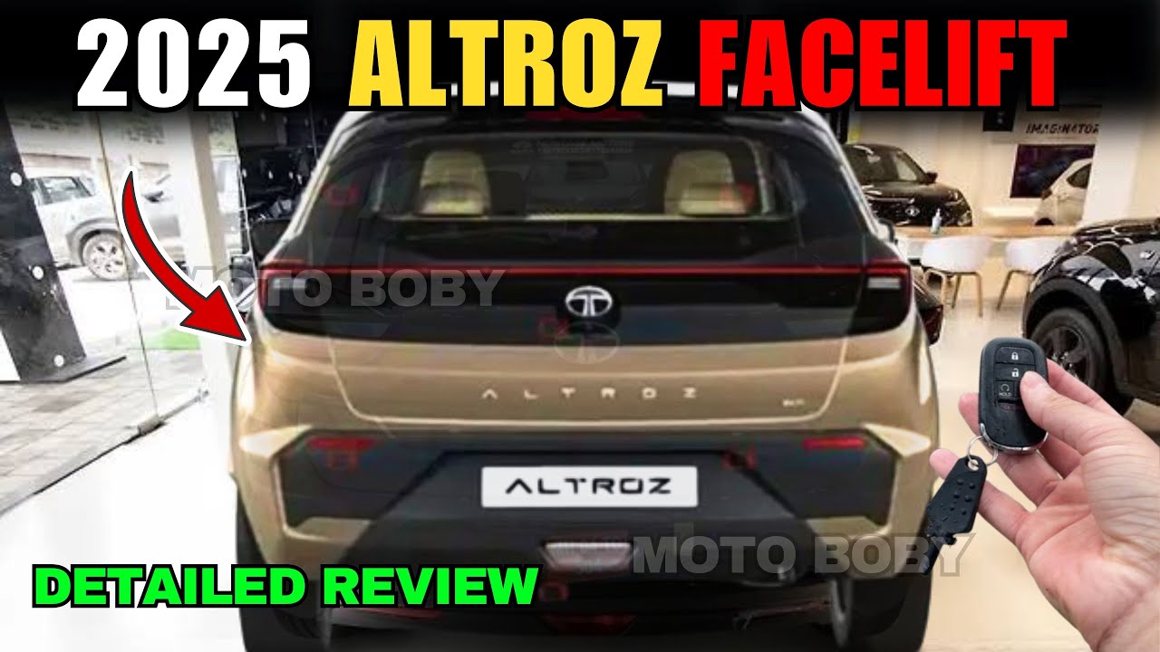 2025 Tata Altroz Facelift First Look Leaked, tata atroz facelift 2025 ...