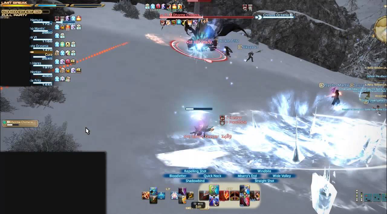 FF14 ARR Chimera for relic fast guide by Laodizea - YouTube