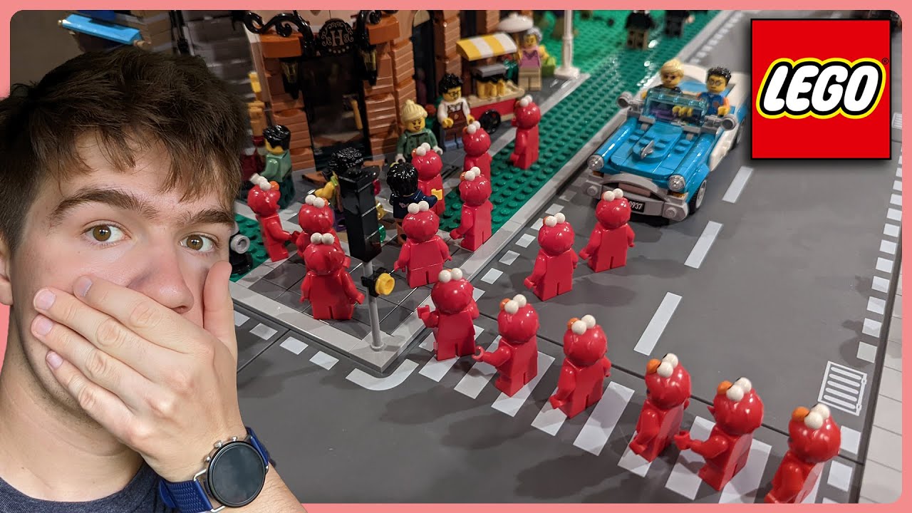 I made a LEGO Elmo Battle Pack... - YouTube