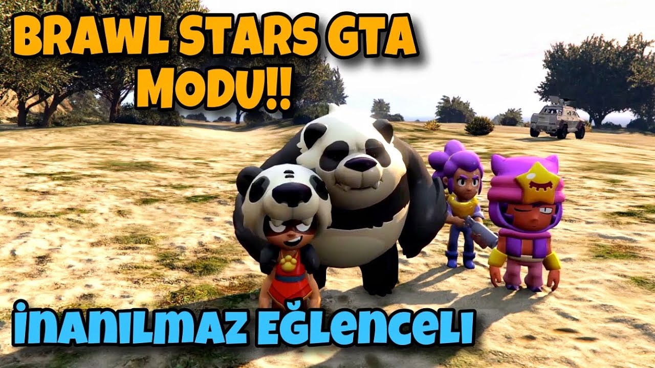 Brawl Stars GTA 5 MODU! | Robot İŞGALİ - YouTube