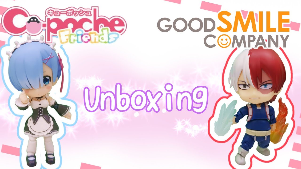 Aitai Kuji unboxing 📦 Nendoroid Todoroki Shoto & Cu-poche Rem 🔥 (MHA 📚 ...