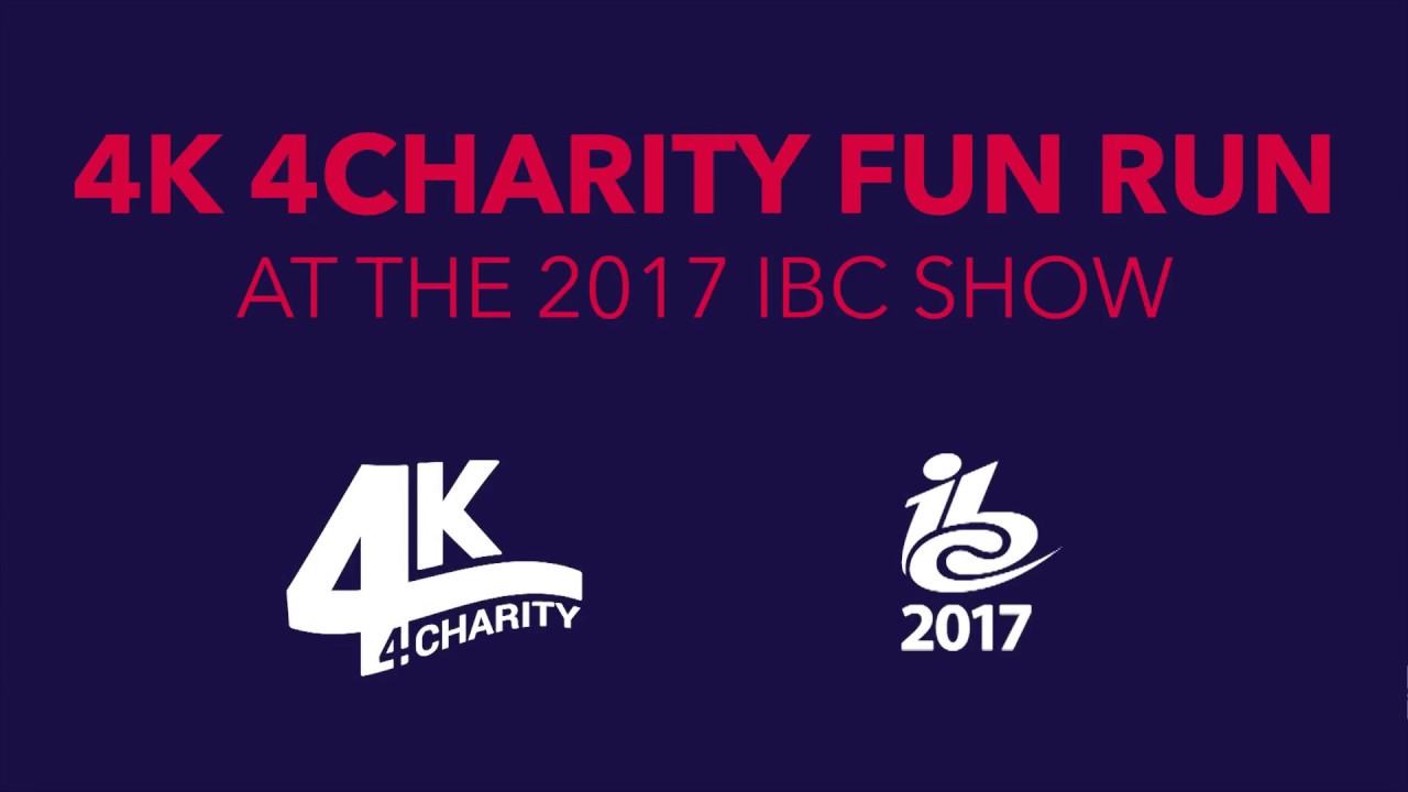 Highlights from the 4K 4Charity Fun Run at IBC 2017 - YouTube