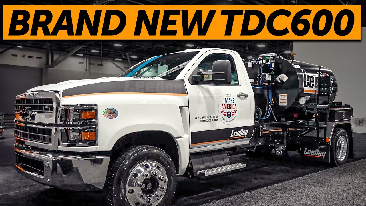 TDC600 Tack Distributor at World of Asphalt! - YouTube
