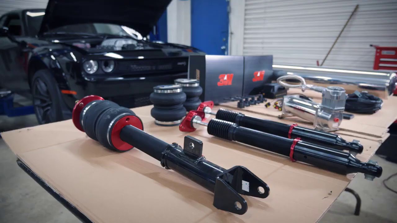 Z Sport Customer's Hellcat With a Suspension Upgrade - YouTube