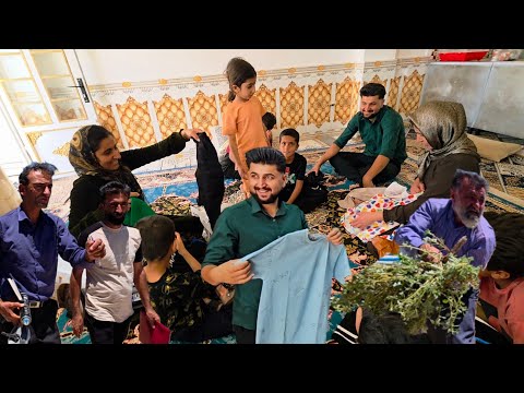 🛍️👕👖 A wonderful day in the city shopping for clothes for the kids with Mehdi 🛒✨👧👦