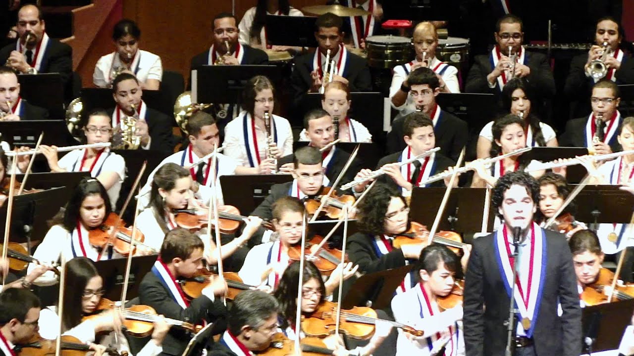 Amanecer Borincano (Alberto Carrion) Orq.Sinf. de la Juv.Puertorriqueña ...