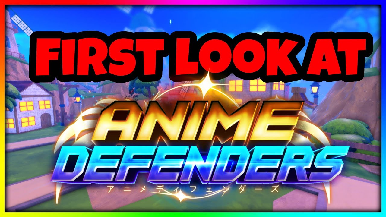 Taking a look at Anime Defenders - YouTube