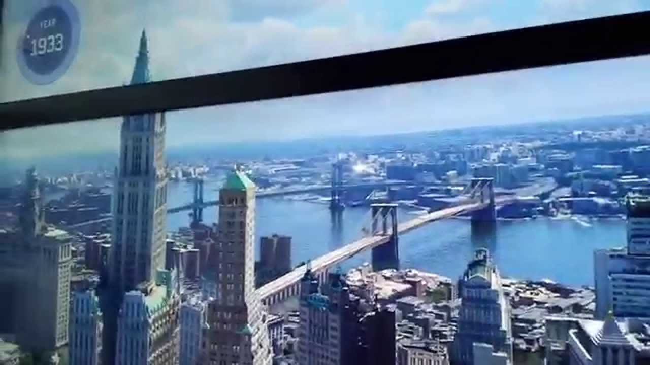 One World Trade Center high-speed Elevator Ride up to the top in 47 ...