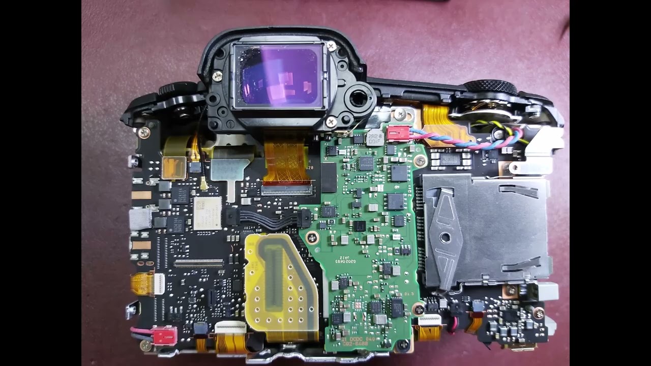 Canon EOS R5 Disassambly Images - YouTube