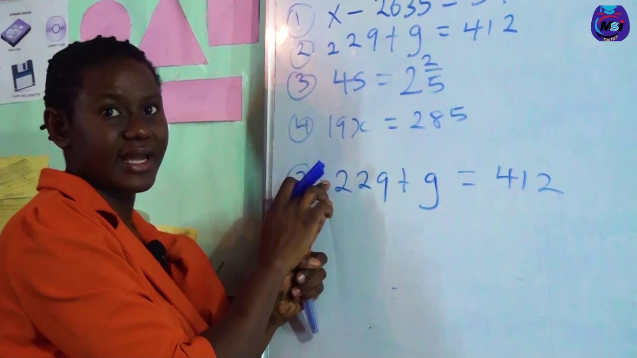 Open Sentences In Mathematics Youtube