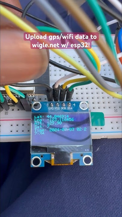 ESP32 GPS/WiFi DIY Wardriver - YouTube
