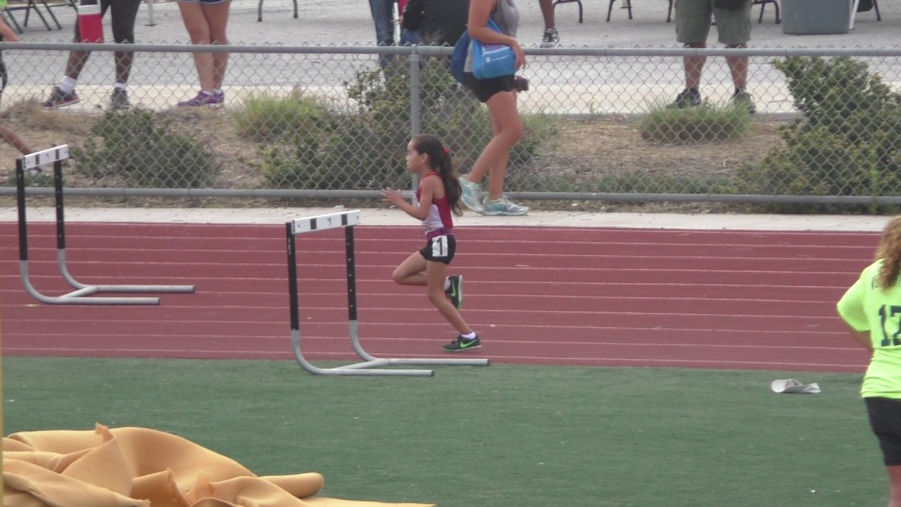 Track 2017 - California State Games 1500 m girls 8 and under - YouTube