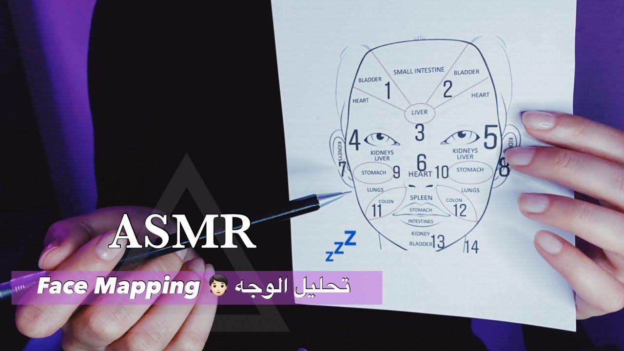 ASMR | FACE MAPPING |تحليل الوجه ولمس الكاميرا | Roleplay | فيديو ...