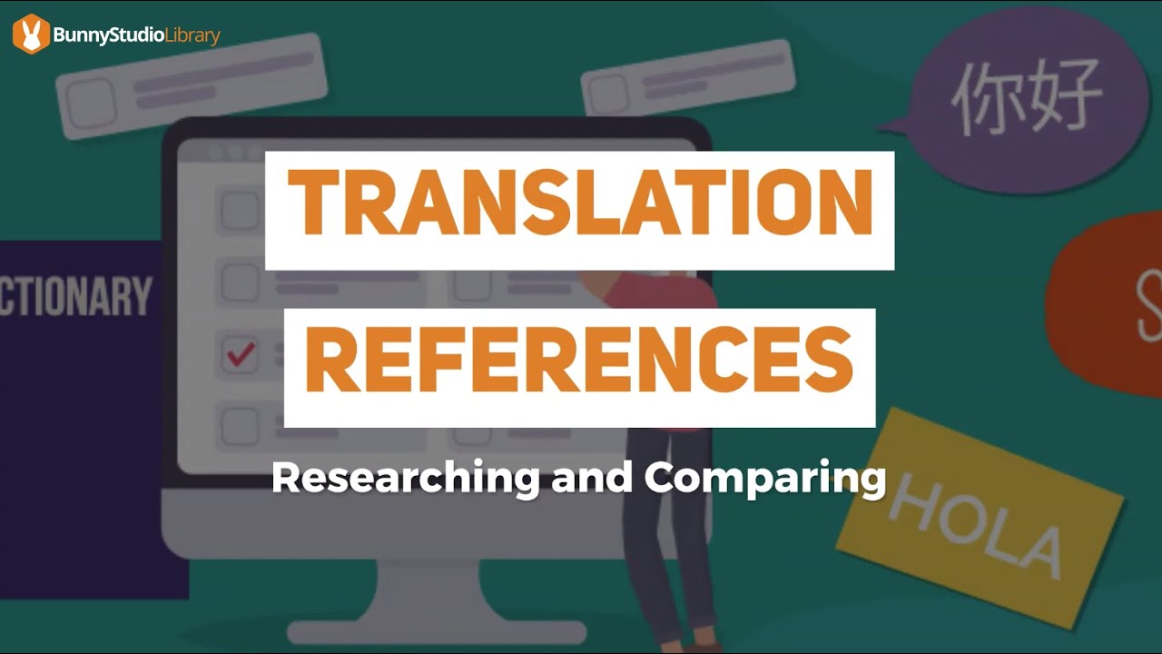 Translation References Researching And Comparing - YouTube