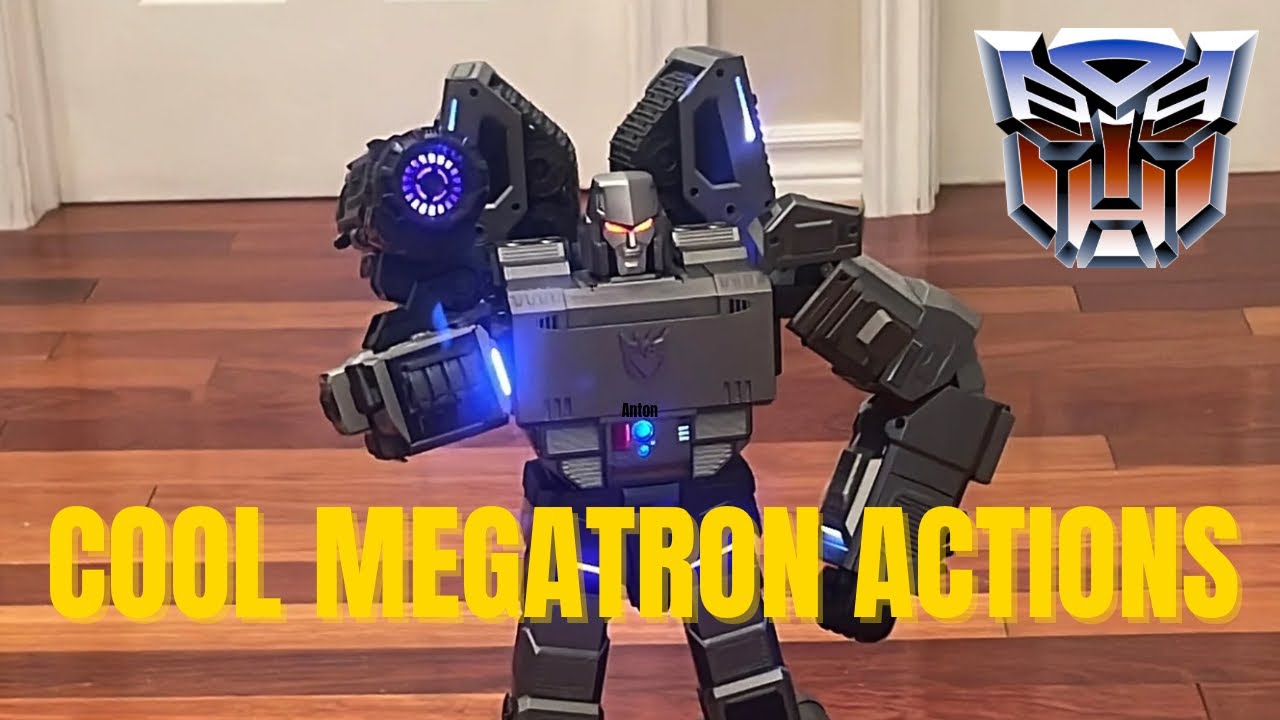⭐ Robosen Megatron Fan-Made Actions Part 1! 5 Awesome Custom Moves ...