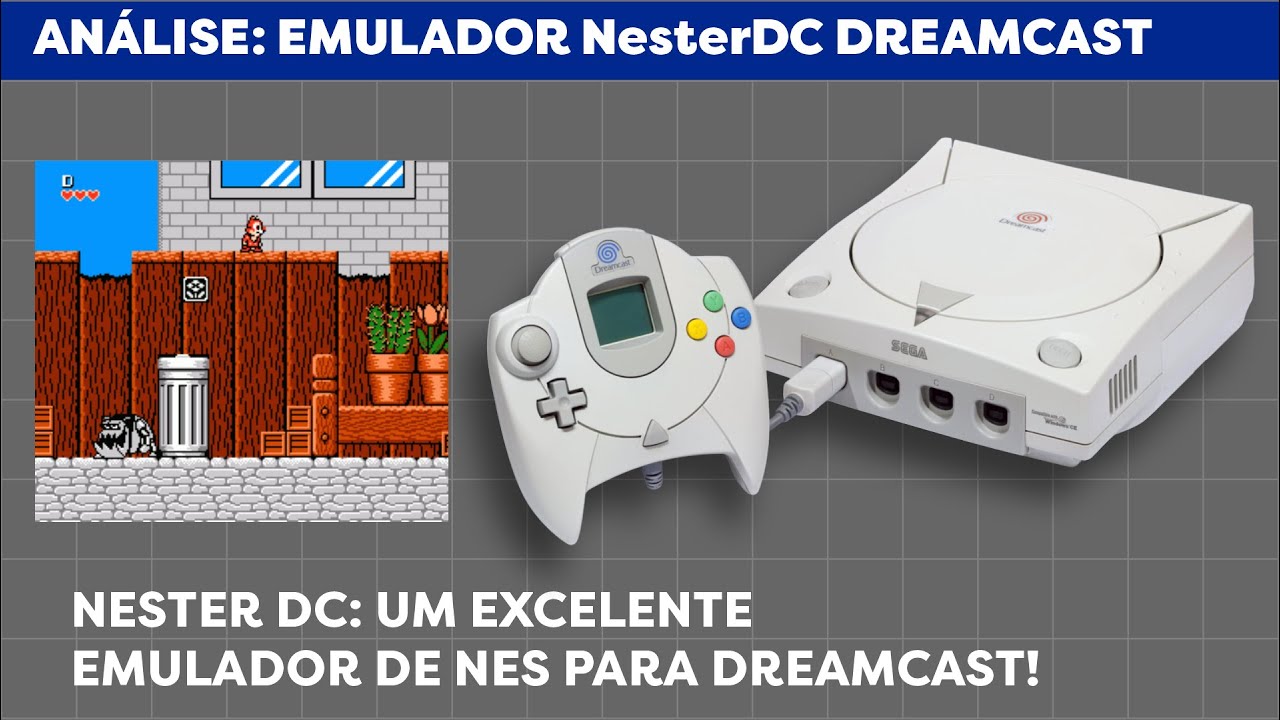Dreamcast: Emulador Nester DC, Excelente Emulador que Transforma o ...