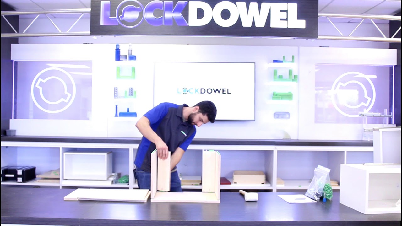 Lockdowel h clip evaluation kit video - YouTube