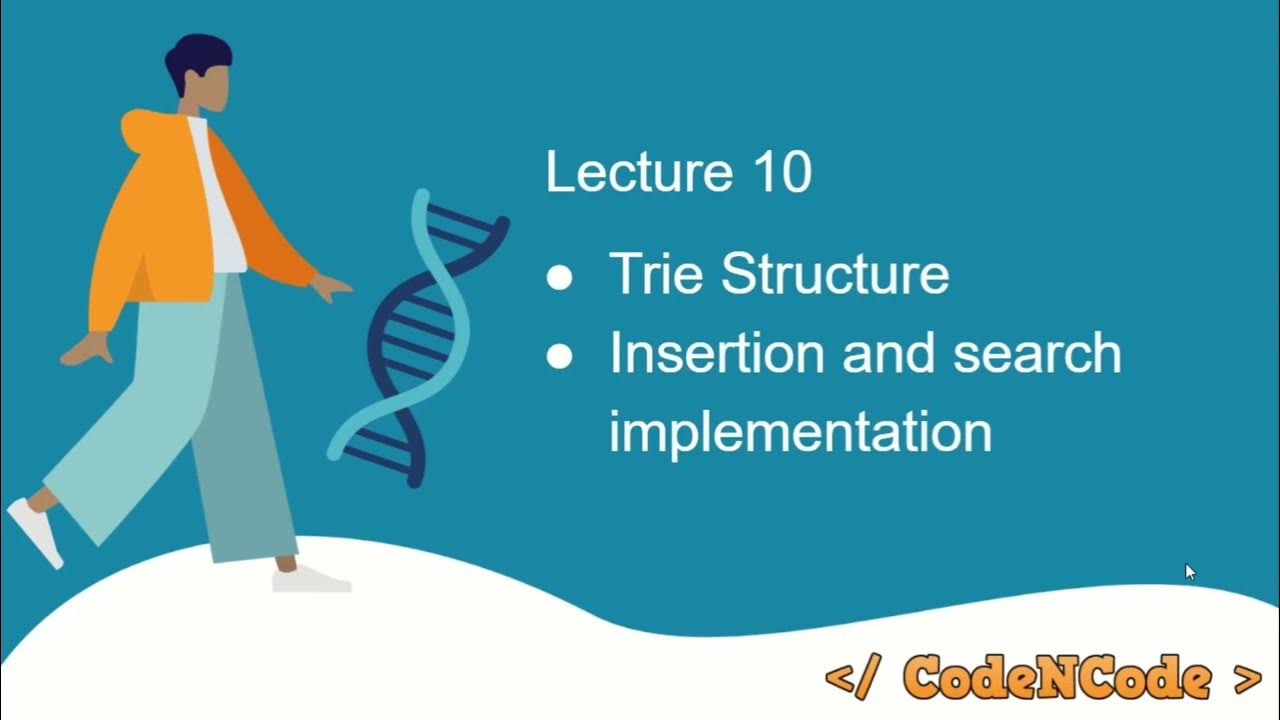 L10 Structure Of Trie Data Structure String Algorithms Codencode Youtube