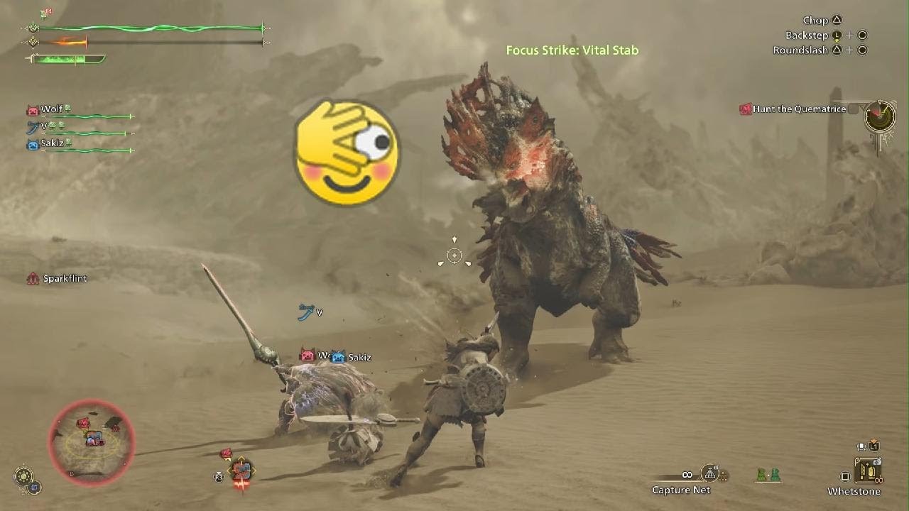 Jaw dropping moment Monster Hunter Wilds PS5 PRO - YouTube