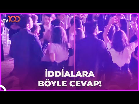 Pınar Deniz ile Kaan Urgancıoğlu gerginlik iddialarına inat böyle eğlendi