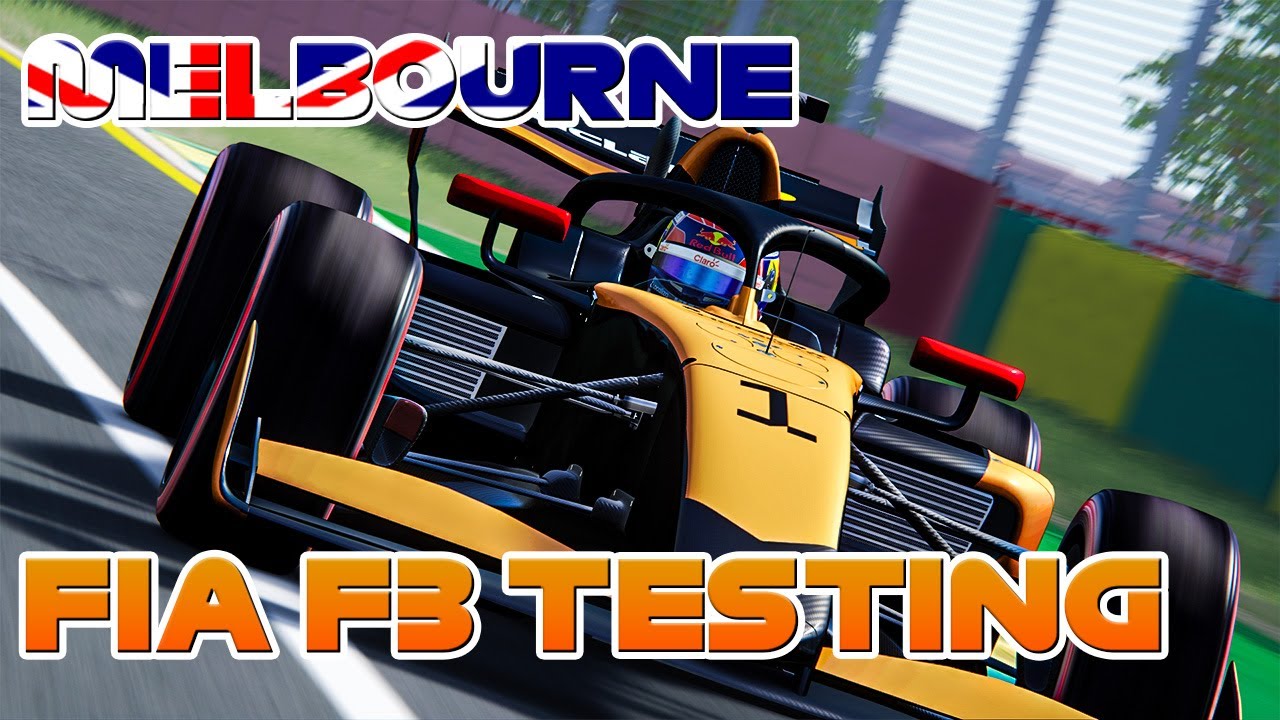 FIA F3 2025 Testing around Melbourne! - YouTube