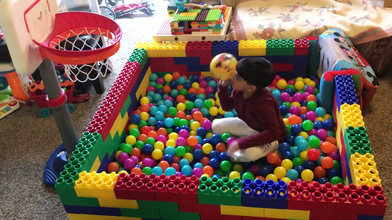 LEGO Ball Pit - YouTube
