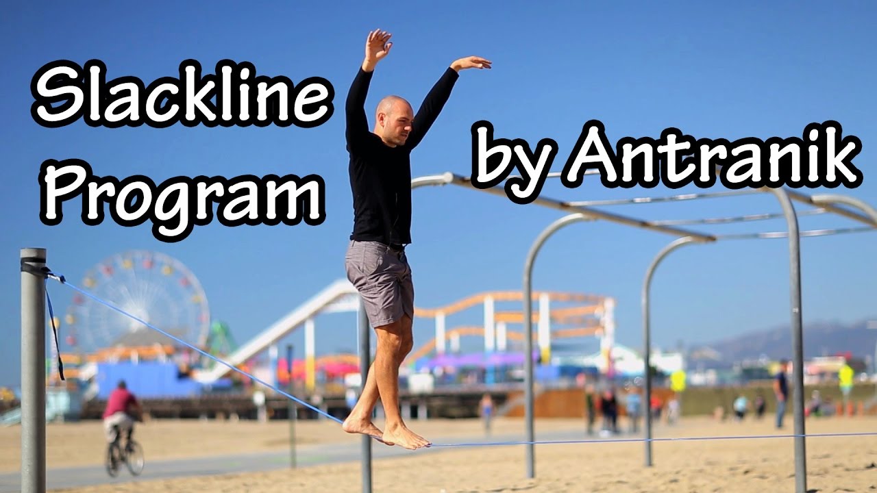 Slackline Program by Antranik - YouTube