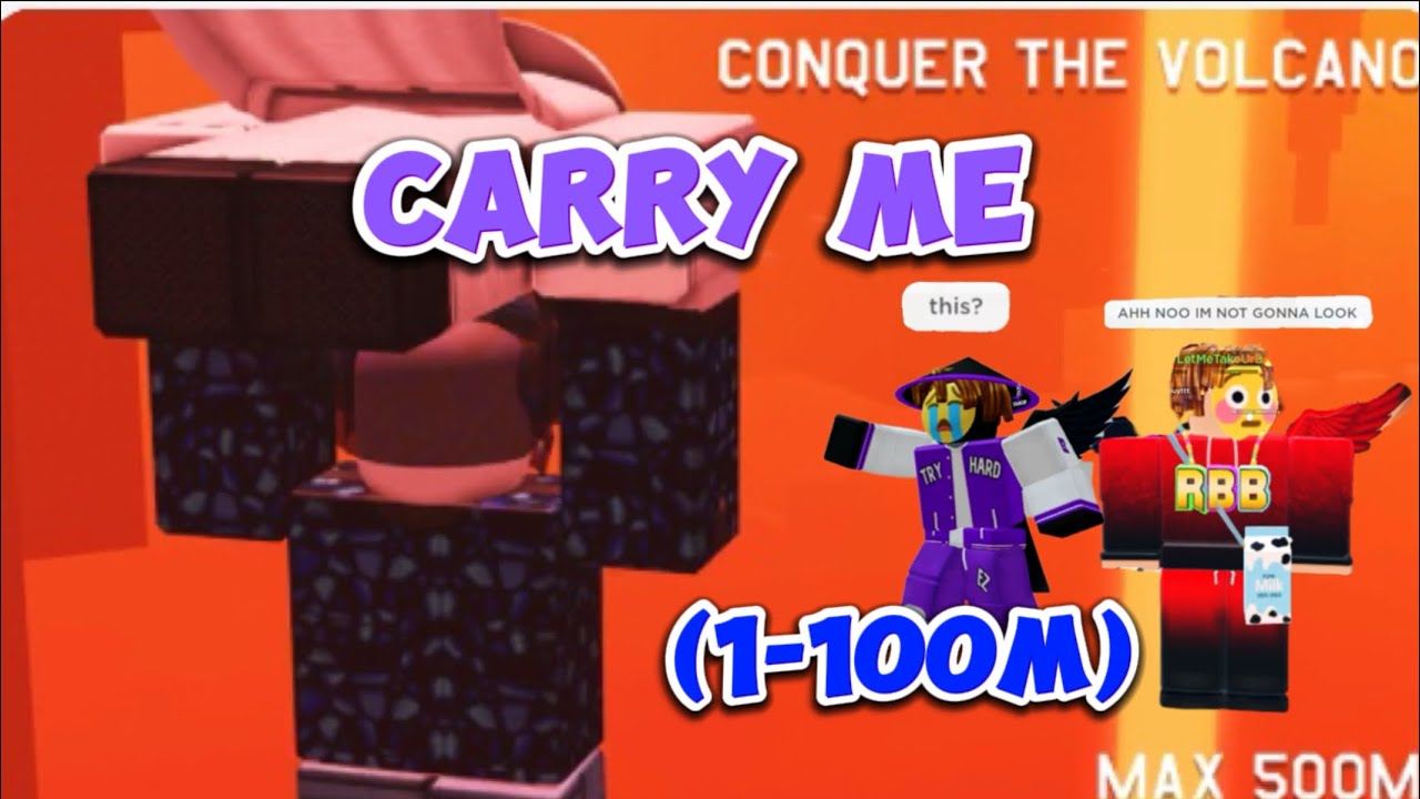 ‘CARRY ME’ Full Walkthrough (1m-100m) - YouTube
