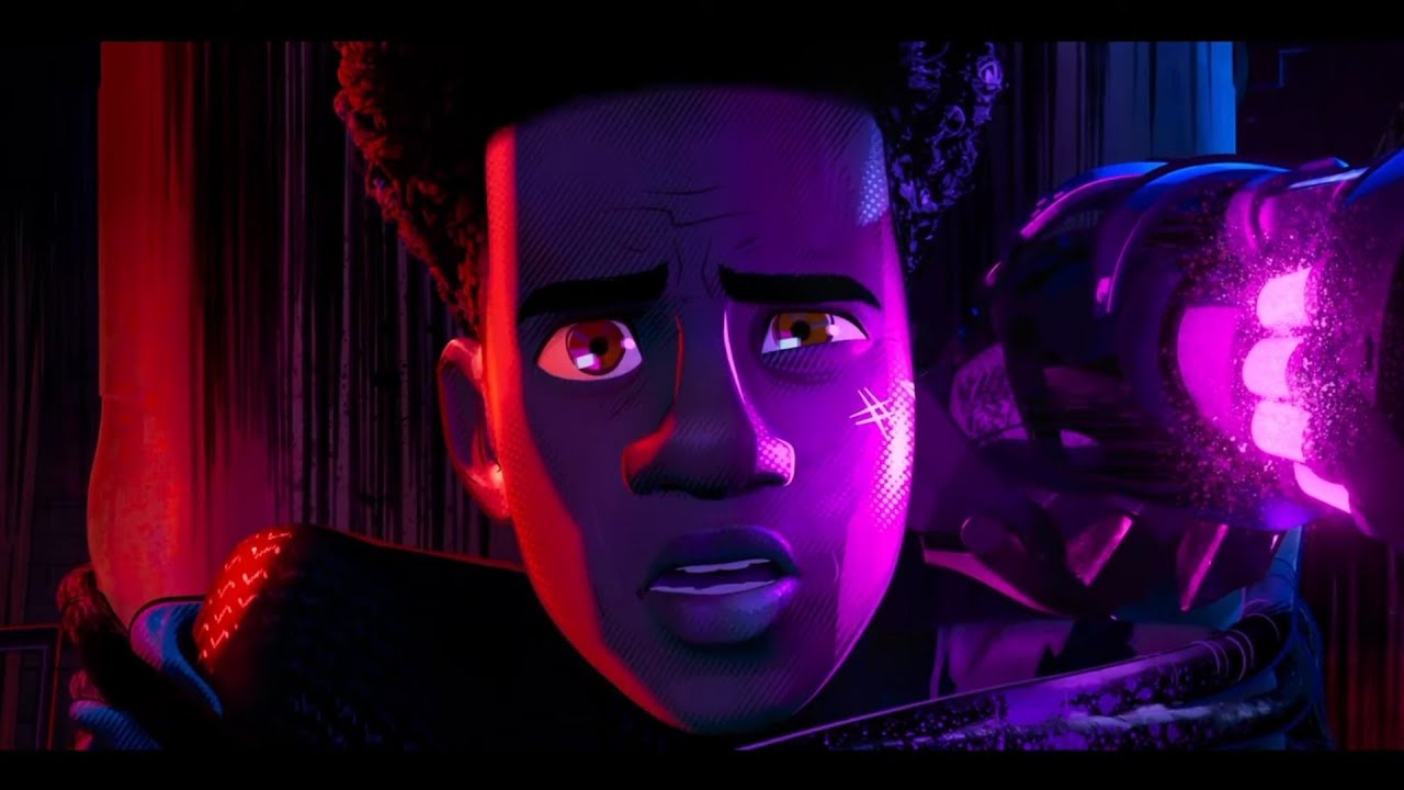 Miles Meet Prowler Miles (Spider-Man Across The Spider-Verse) HD - YouTube