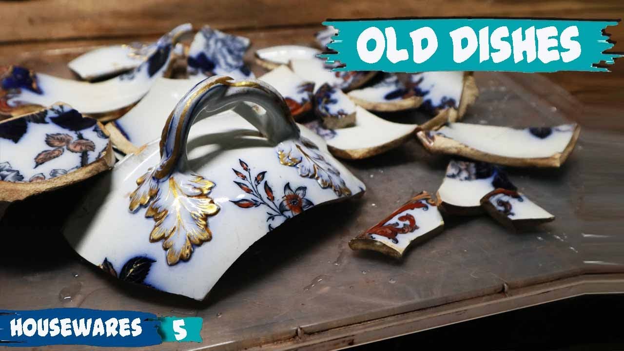 Restoration of royal dishes - YouTube