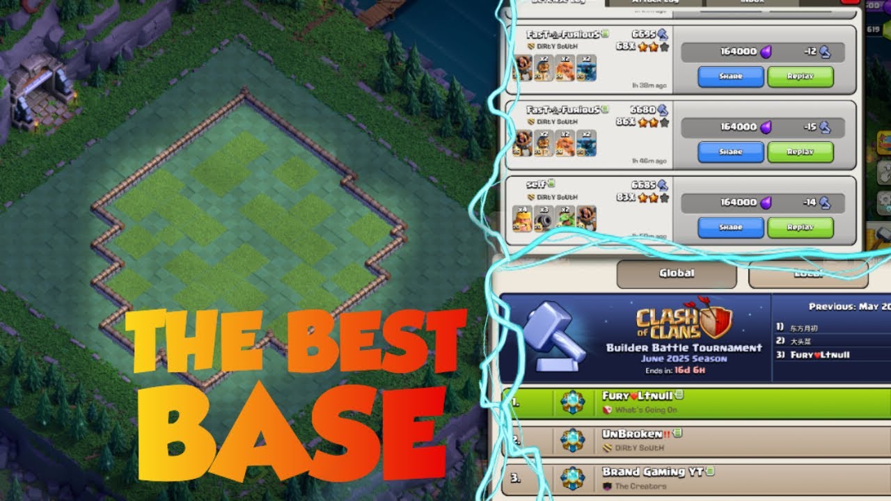 THIS is the BEST BASE in the WORLD - Clash of Clans BB2.0 - YouTube