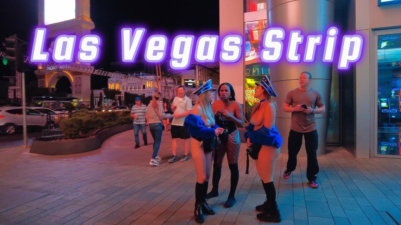 Las Vegas Strip Friday Night People Watching | Oct 25, 2024 - YouTube