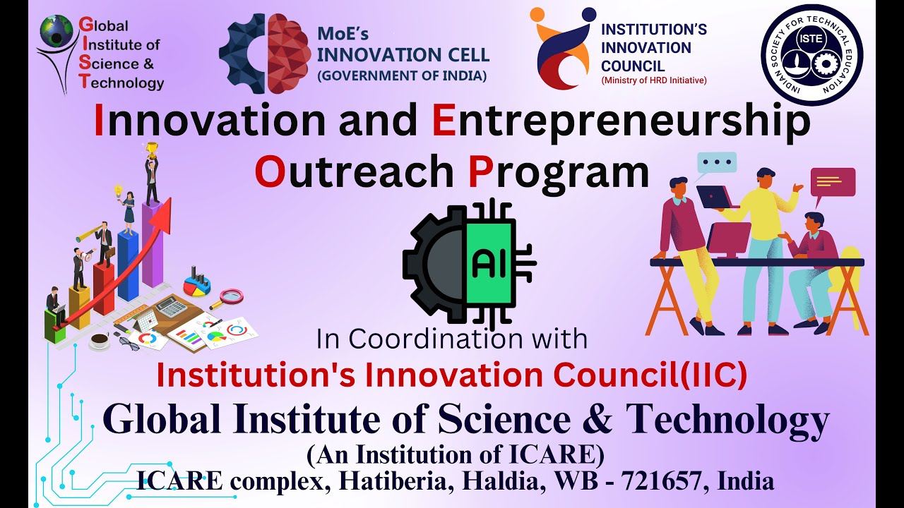 Organizing Innovation & Entrepreneurship Outreach Program in Schools/Community - YouTube