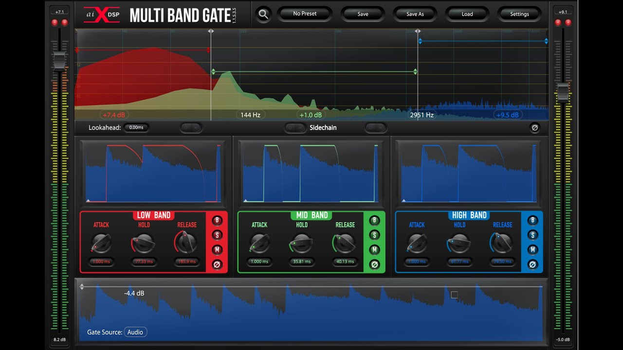 Multi Band Gate Demo - YouTube