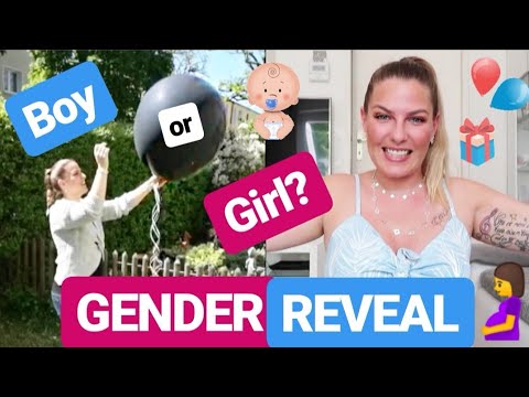 GENDER REVEAL! ♡ MÄDCHEN oder JUNGE? REAKTION! Mit XXL BALLON! ♡