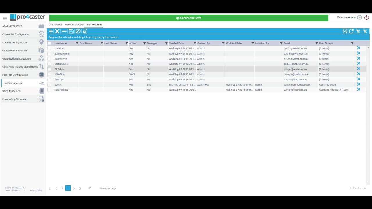 User Management Module - User Accounts - YouTube