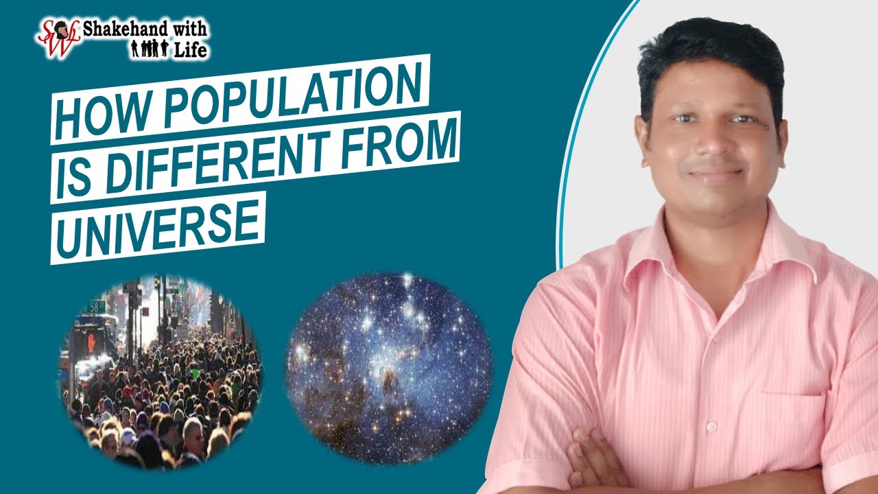 Population VS Universe | Sampling Fundamentals | Statistics and ...