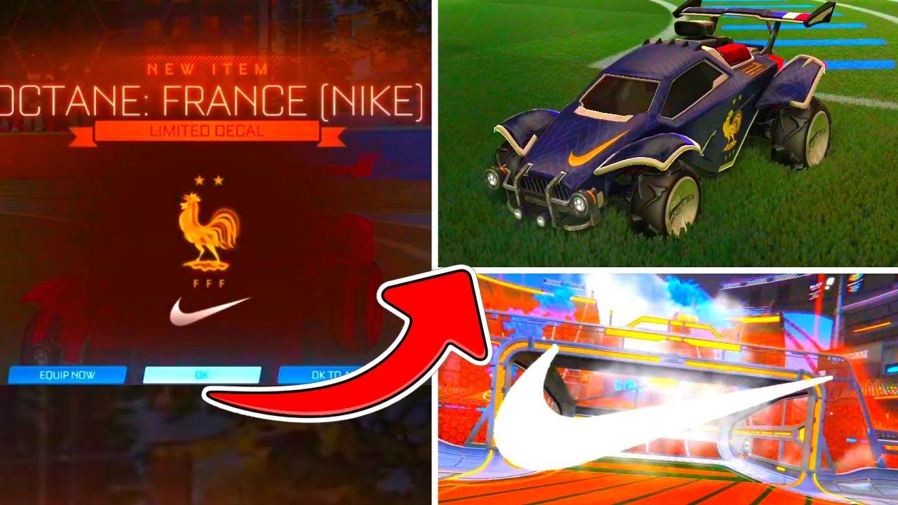 TODOS LOS NUEVOS ITEMS DE NIKE FC y WORLD CUP en Rocket League !! - YouTube