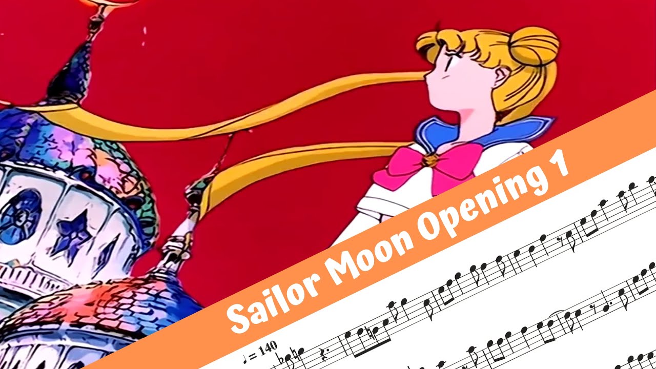 Sailor Moon Opening 1 (Flute) - YouTube