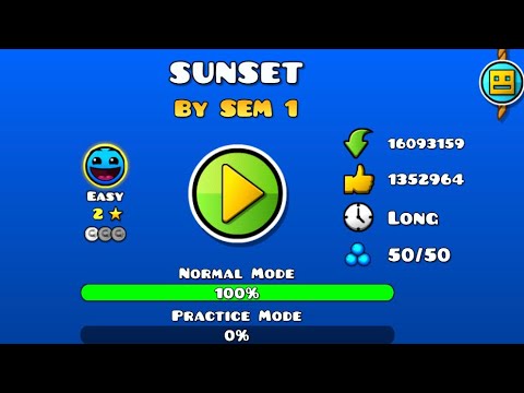 SUNSET | GD 100% - YouTube