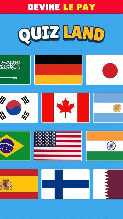 #Quiz Drapeau du MONDE 🌍🚩 Devine 100 PAYS de FACILE à IMPOSSIBLE ! 🔥🧠 Partie 3 - YouTube