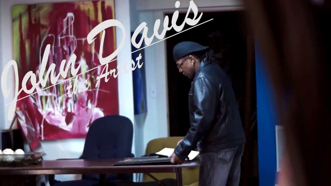 John Davis the Artist. No Brush - YouTube