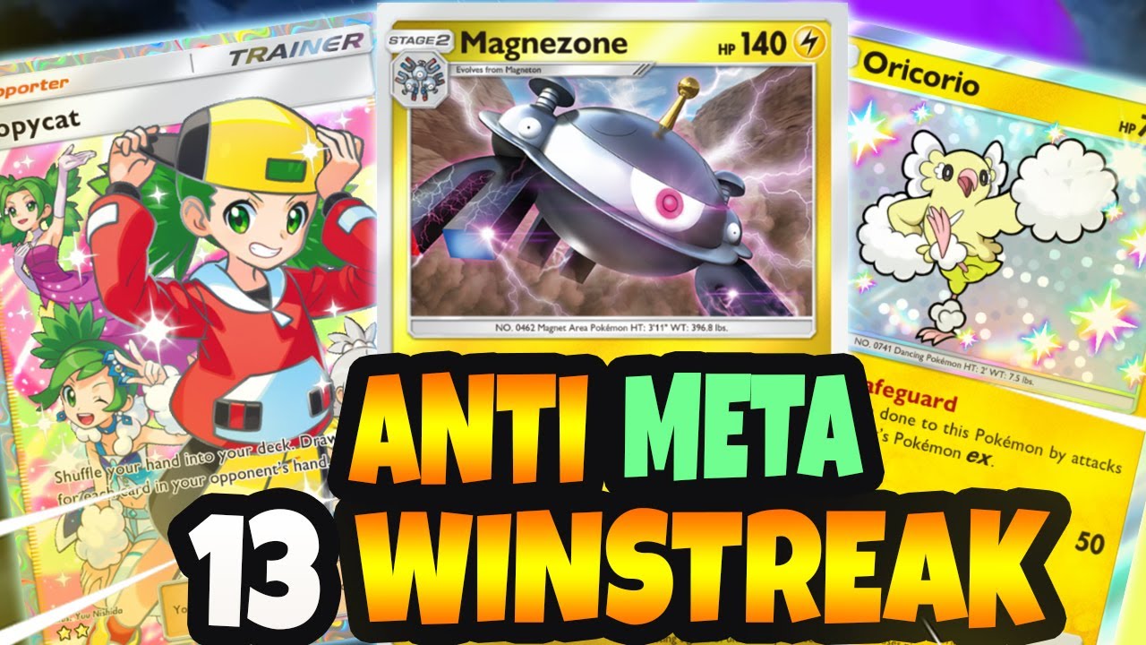 TOURNAMENT WINNING MAGNEZONE DECK! | Pokemon TCG Pocket! - YouTube