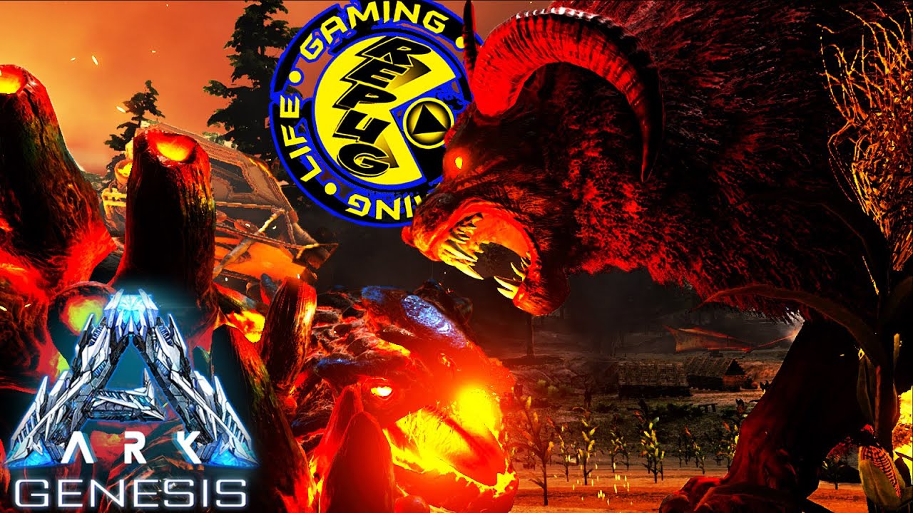 ARK: Survival Evolved Search Magmasaur Vs Alpha Manticore ! [RePuG ARK ...