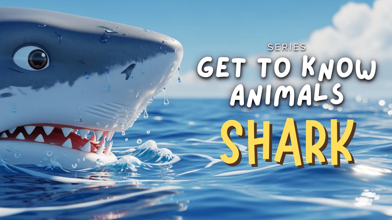 Get to know Animals Shark | Children's Education | Animal Animation ...