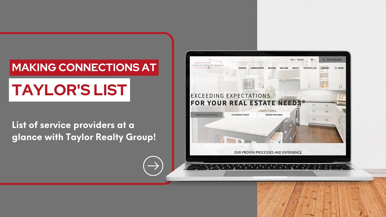 Connections Made Easier with Taylor Realty Group - YouTube